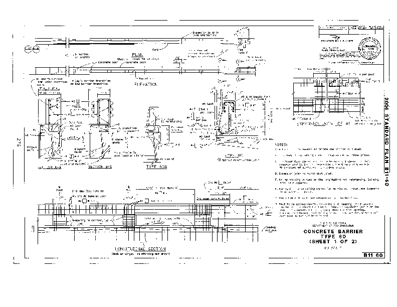 Concrete Barrier Type 80 | Long Beach Iron Works