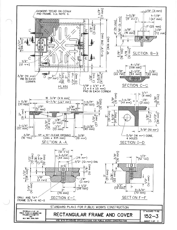 SPPWC 2021 STANDARD PLANS | Long Beach Iron Works