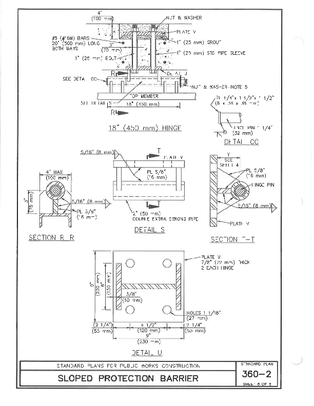 SPPWC 2021 STANDARD PLANS | Long Beach Iron Works