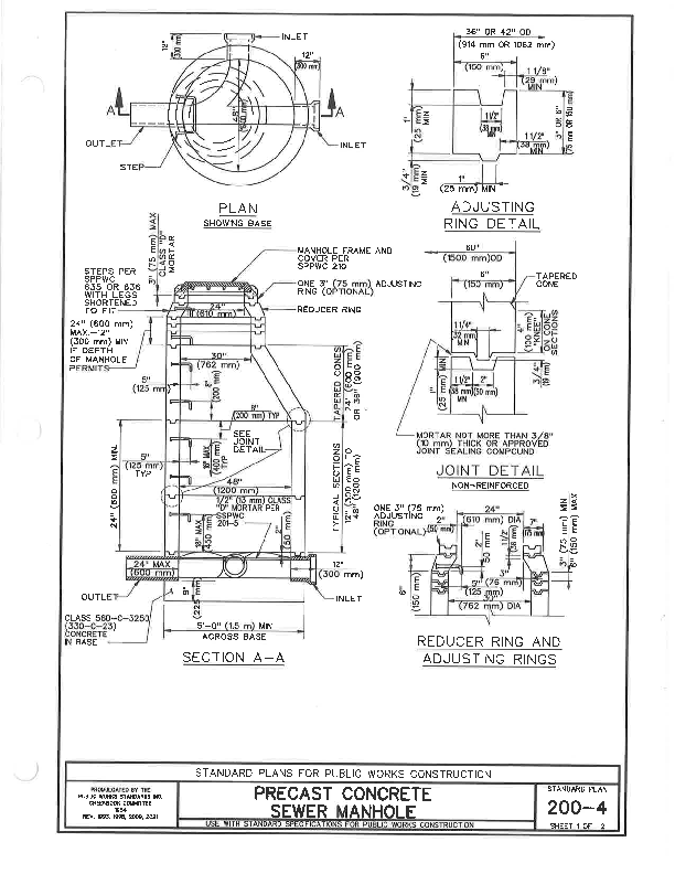 SPPWC 2021 STANDARD PLANS | Long Beach Iron Works