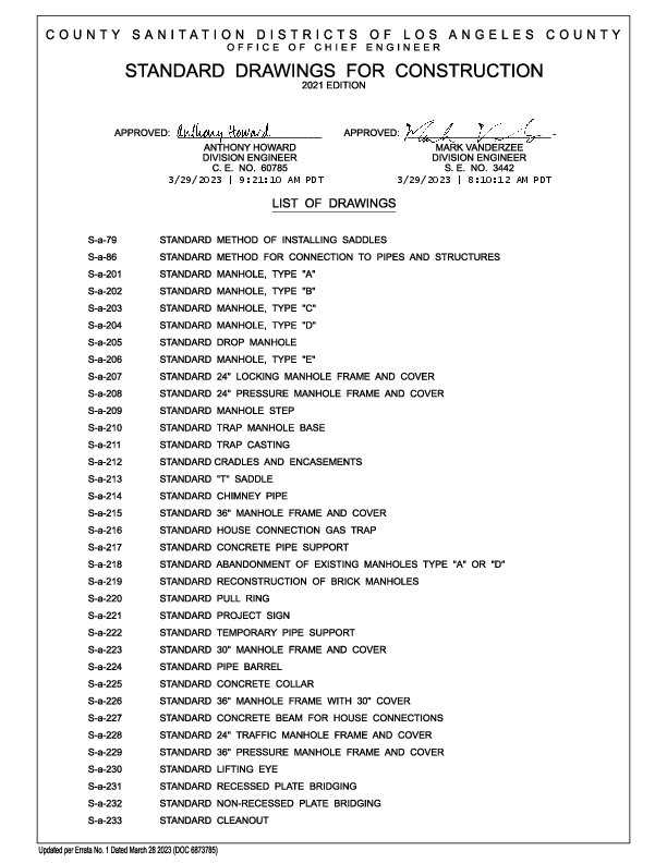 LOS ANGELES COUNTY SANITATION DISTRICTS 2021 EDITION | Long Beach Iron ...