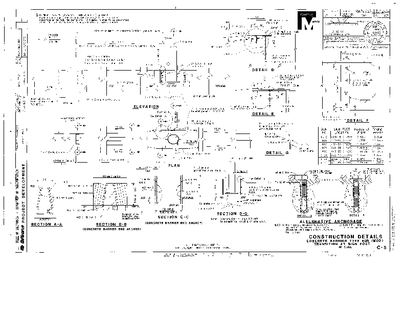 A76A Concrete Barrier Type 60 | Long Beach Iron Works