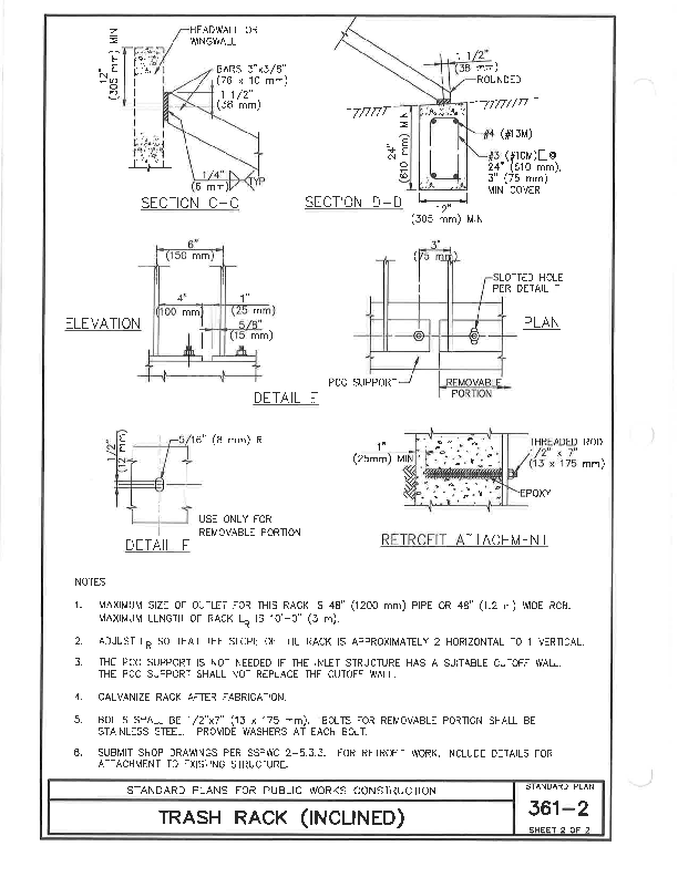 SPPWC 2021 STANDARD PLANS | Long Beach Iron Works
