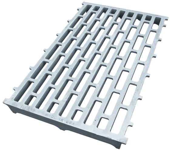 LB 324D DUCTILE IRON BICYCLE FRIEND GRATE AND FRAME | Long Beach Iron Works