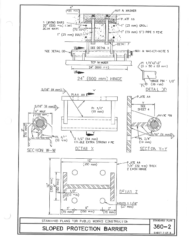 SPPWC 2021 STANDARD PLANS | Long Beach Iron Works